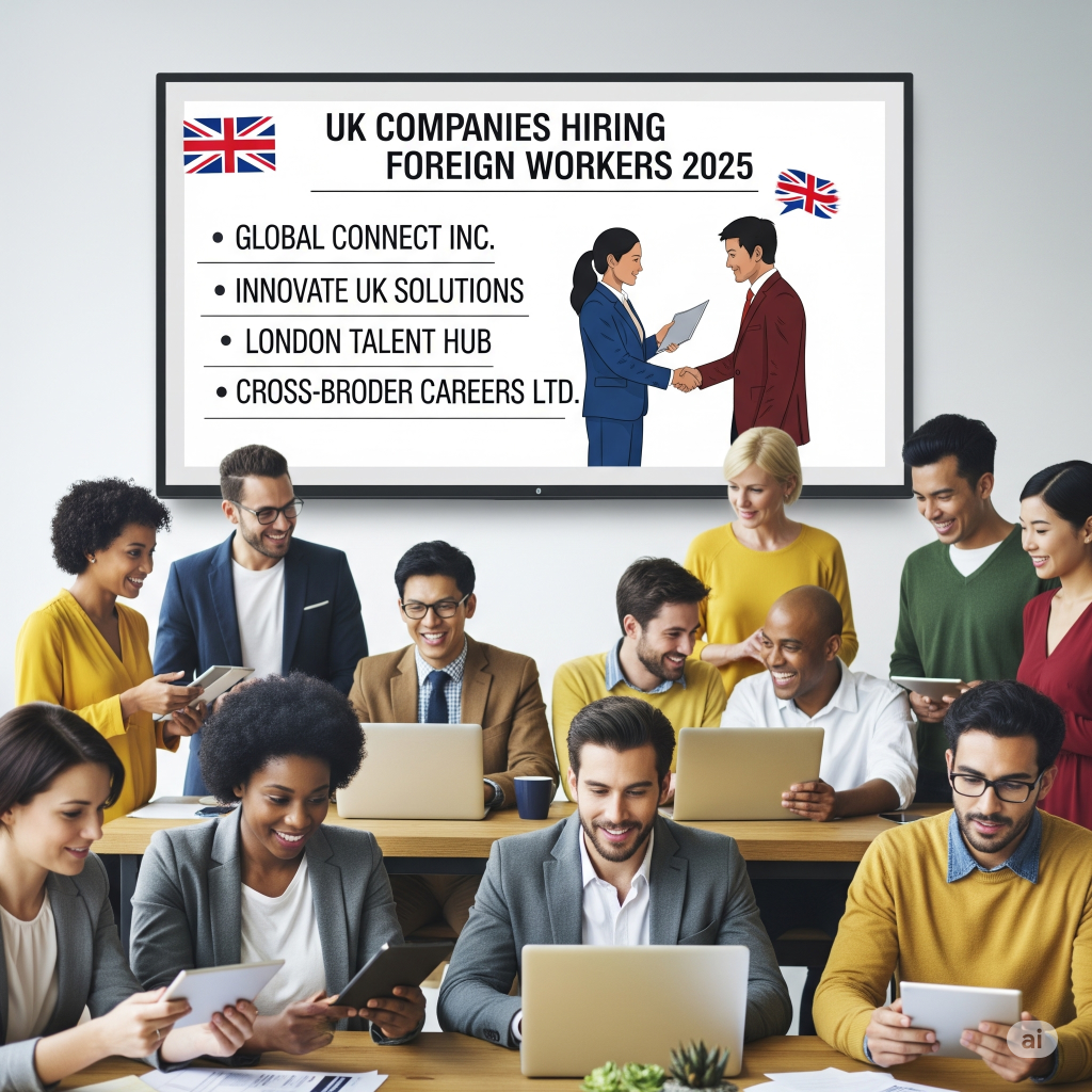UK Companies Hiring Foreign Workers 2025 - what time in uk